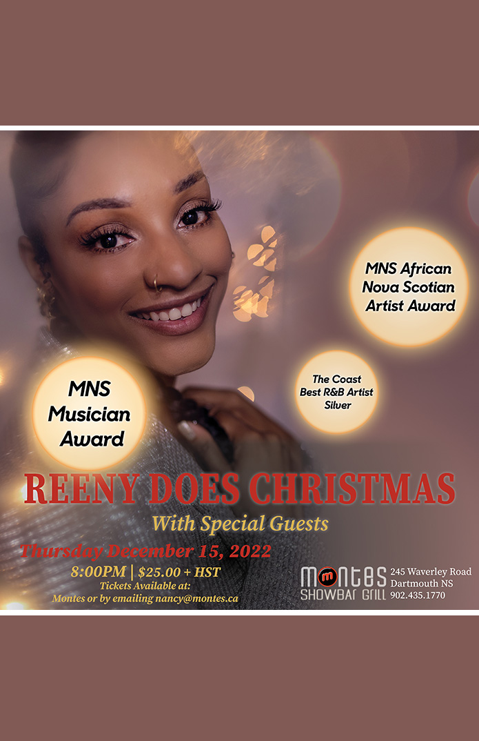 REENY DOES CHRISTMAS – An Evening with Reeny Smith - Montes Showbar Grill