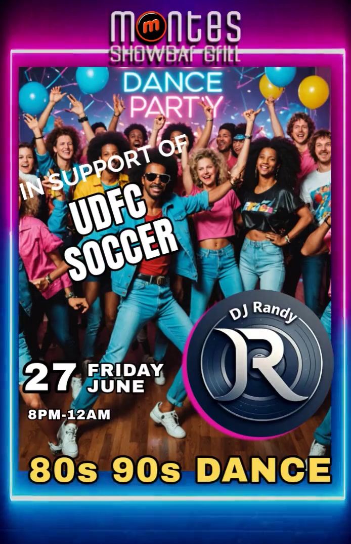 DJ Randy’s 80s & 90s Dance Party - Montes Showbar Grill